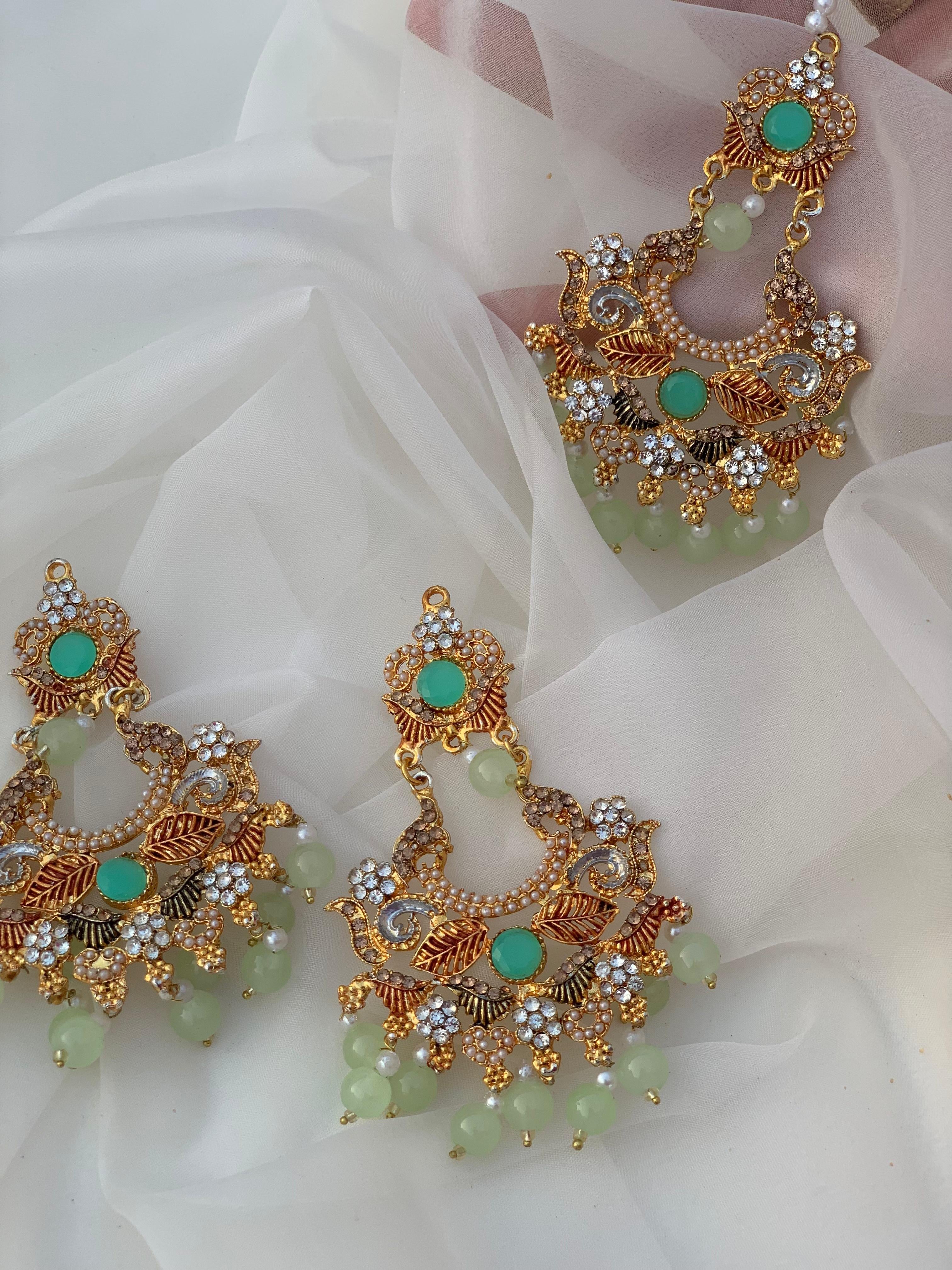 Noor jehan collection (Sea green) – Mystree Store