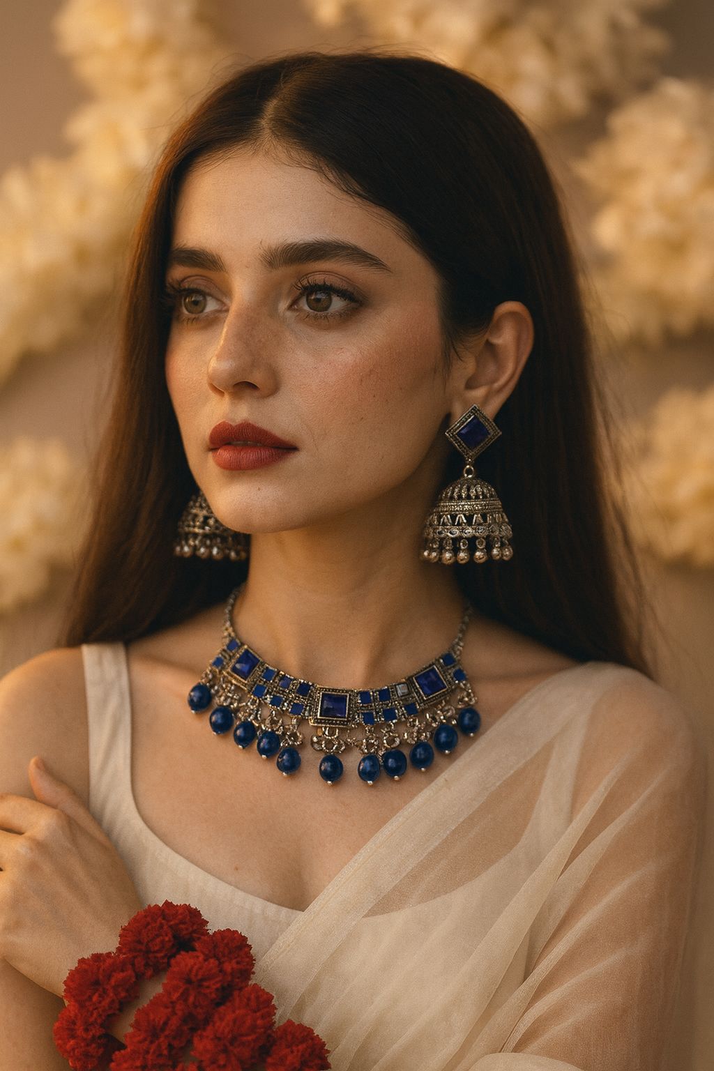 Chakoor Set-blue(Gulbano Collection) – Mystree Store